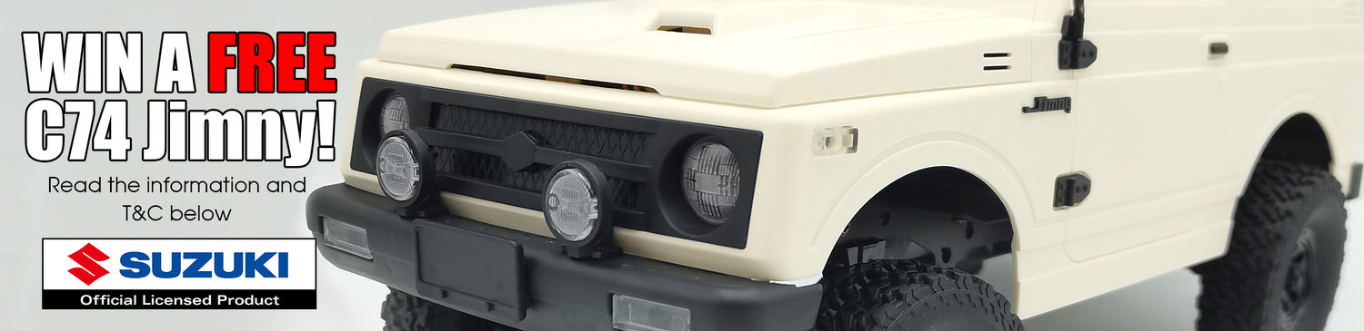 WIN a FREE C74 Suzuki Jimny! – WPL RC Official Store